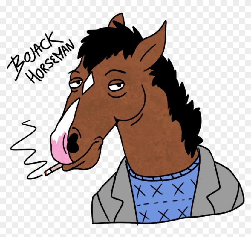 [fa] I'm Bojack The Horse By Howllagan - Cartoon - Free Transparent PNG ...